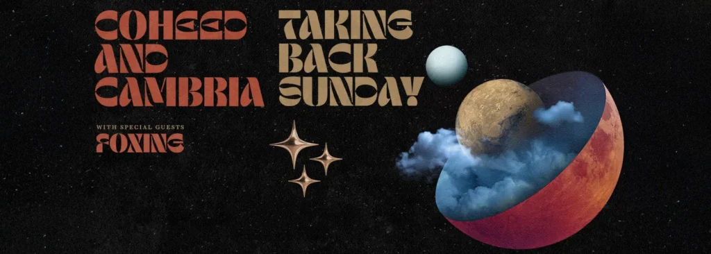 Coheed and Cambria & Taking Back Sunday Tickets | 3rd September ...
